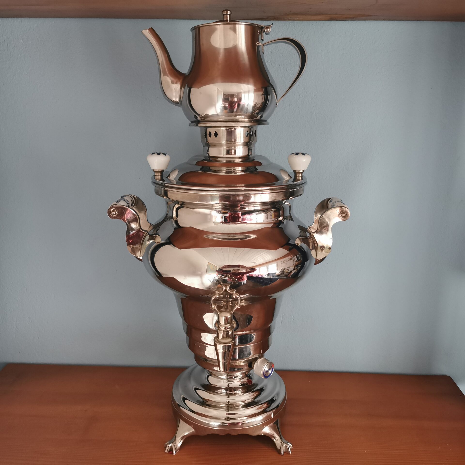 Samowar Edelstahl - BrockSchopf Itingen