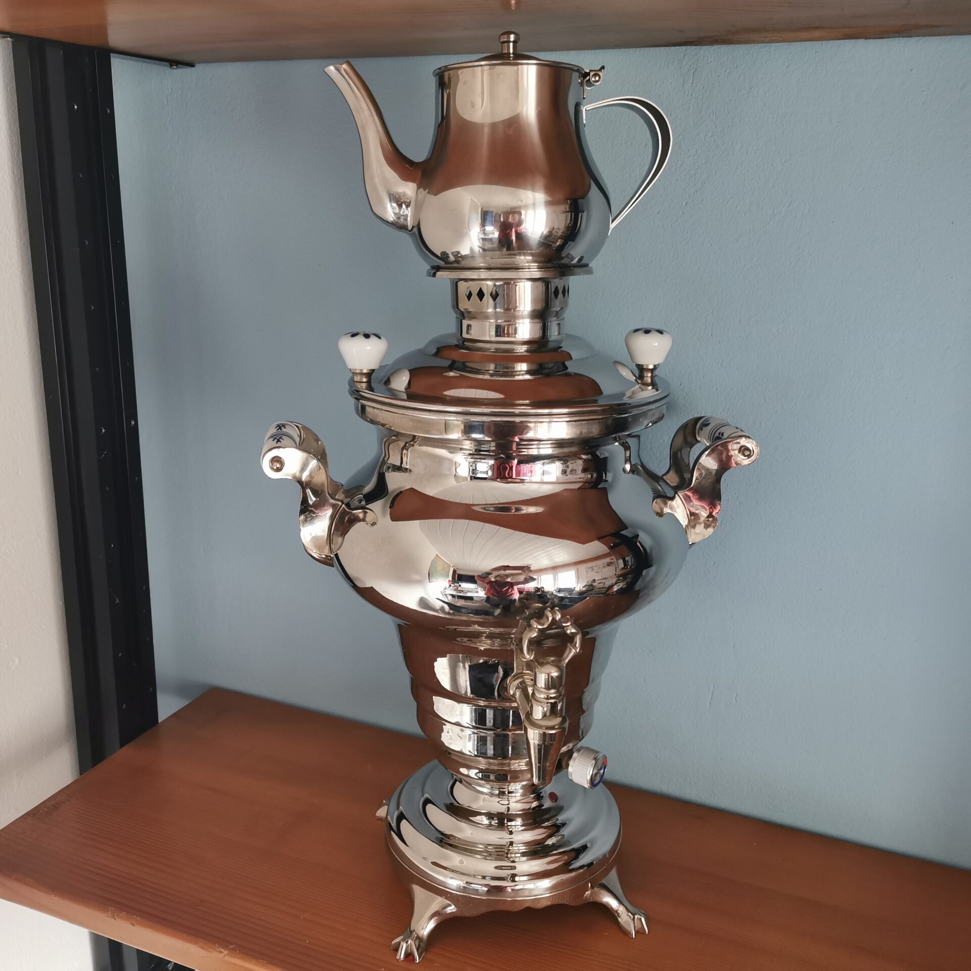 Samowar Edelstahl - BrockSchopf Itingen